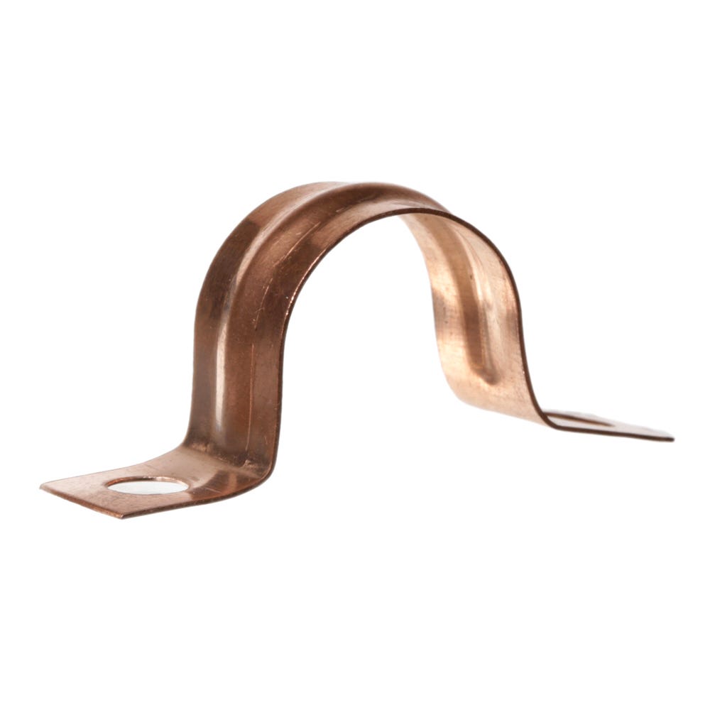 Copper Saddle Clips 15mm