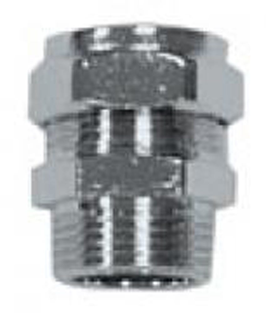 Compression Chrome Male Coupling 15mm x ½''