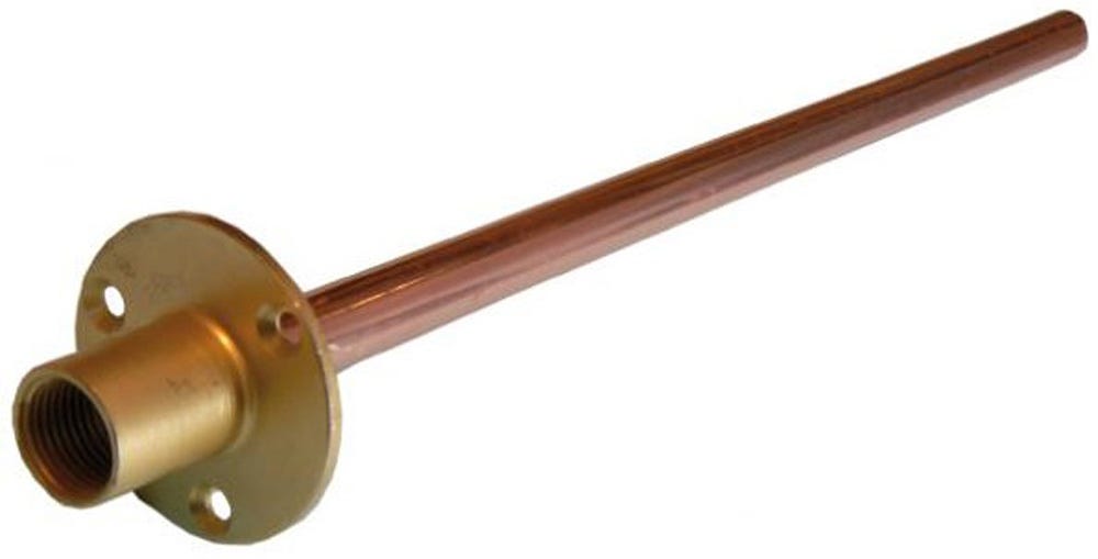Wall Plate & Copper Tube Tail 15mm x 13mm