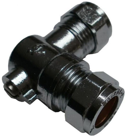 Ballofix Valve Full Flow Chrome Plated 15mm