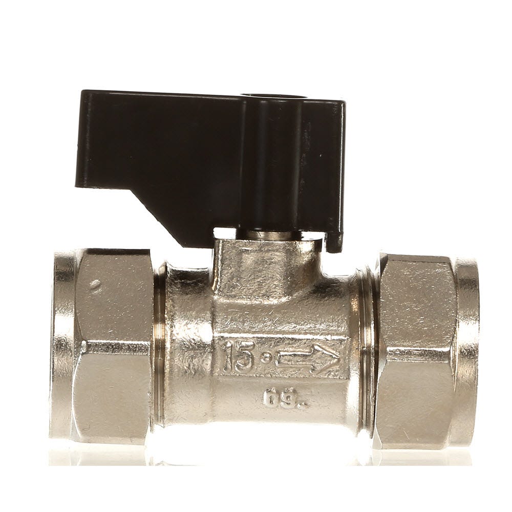 Lever Ballofix Valve Chrome Plated 15mm