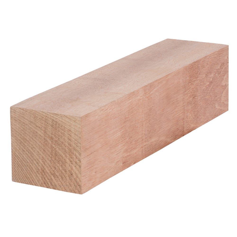 70mm x 70mm Planed Hardwood Meranti PAR Timber (3'' x 3'')