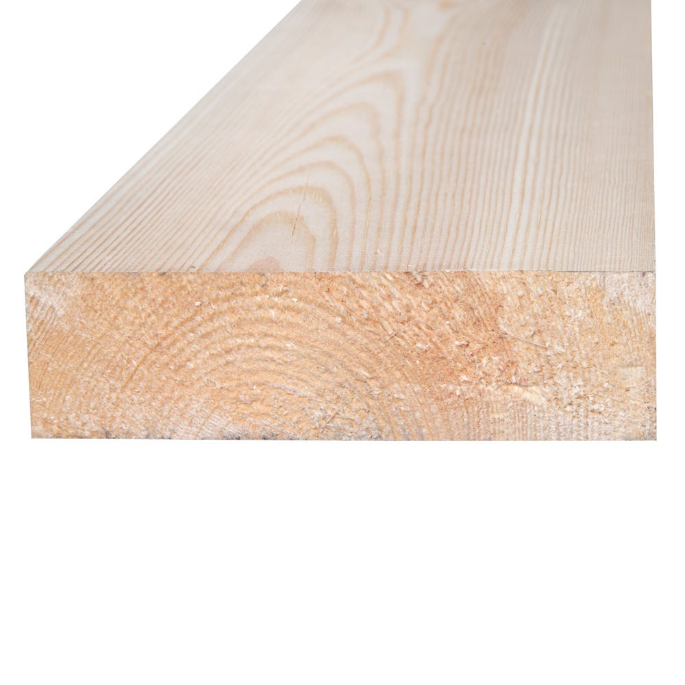 38mm x 125mm Planed Softwood PAR Timber (5'' x 1.5'') Finish 33mm x 119mm
