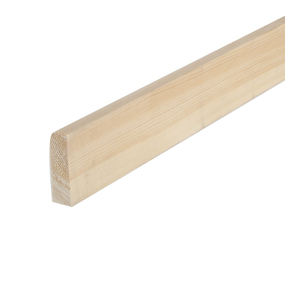 19mm x 50mm Softwood Pencil Round Architrave (Finish 14.5mm x 44mm)