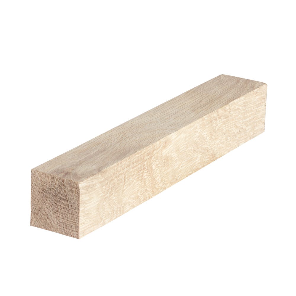 45mm x 45mm Planed Hardwood American White Oak PAR Timber (2'' x 2'')