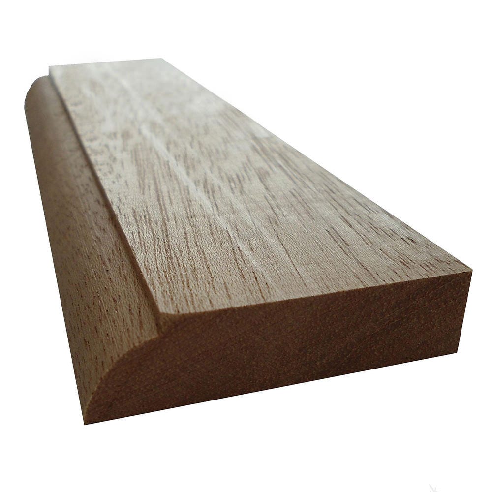 12mm x 34mm Hardwood Meranti Ovolo Moulding
