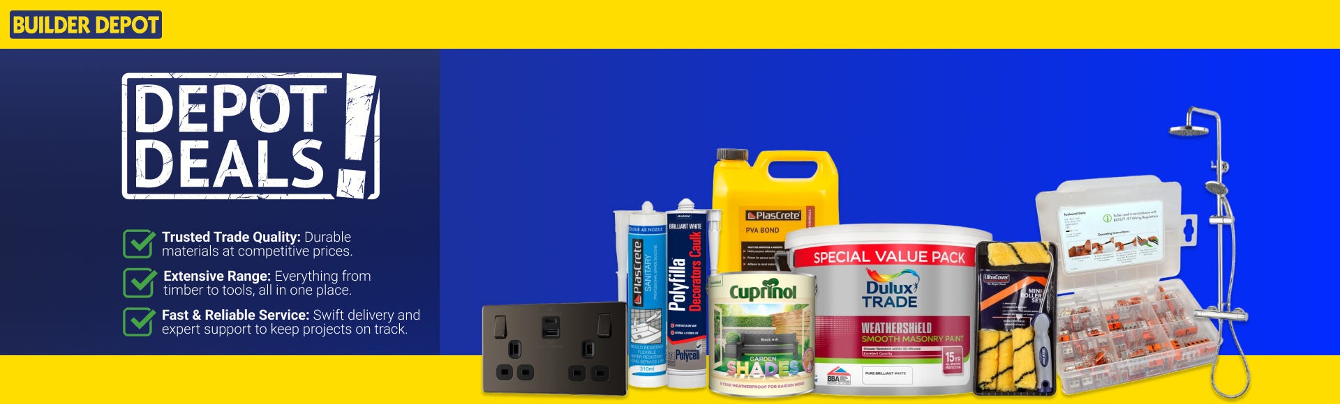 Builder Depot | Timber & Builders Merchants London | Building Supplies