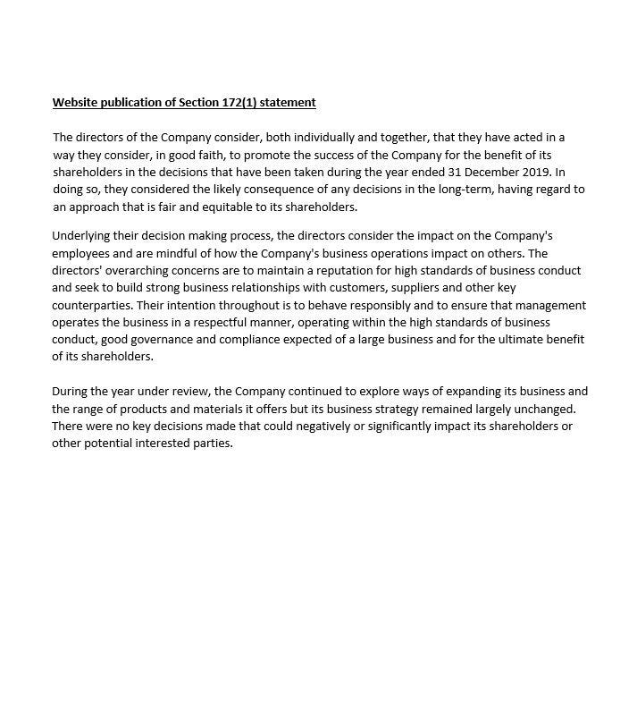 Section 172 | Builder Depot